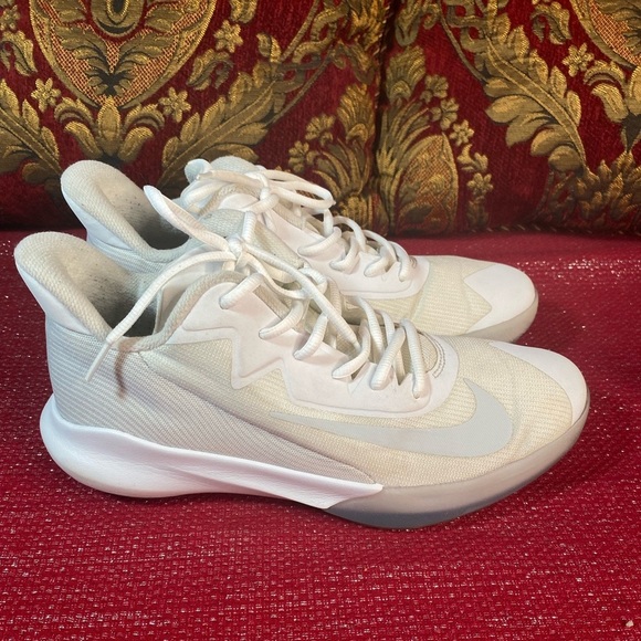 Nike | Shoes | Nike Precision 4 White Ice Sneakers Basketball Shoes Men ...